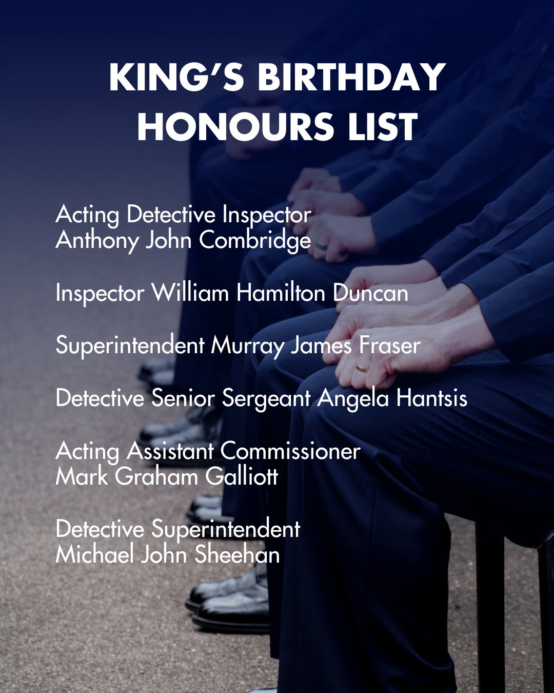 Six Victorian officers receive APM - Inside State Government