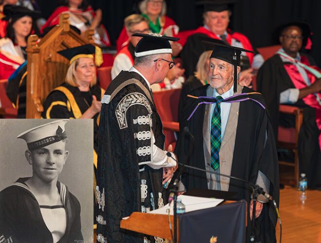 University celebrates distinguished alumni's 100th birthday - Inside ...
