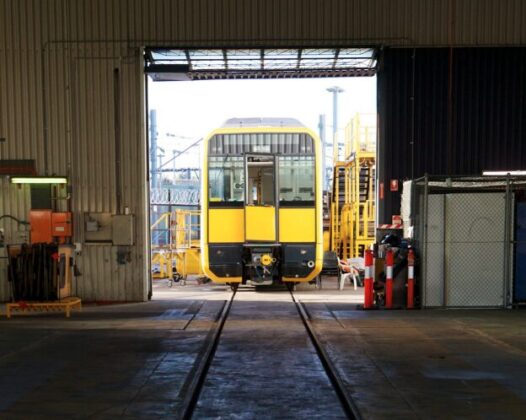 Historic day for NSW rail as first refurbished Tangara gets back on ...